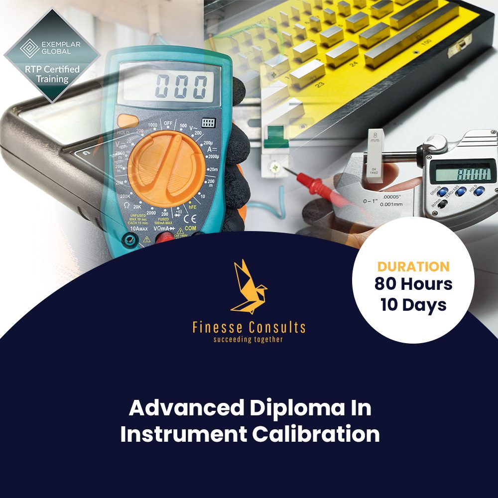 Advanced Diploma In Instrument Calibration - Finesse Consults