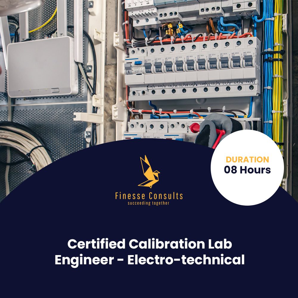 Certified Calibration Lab Engineer – Electro-technical - Finesse Consults