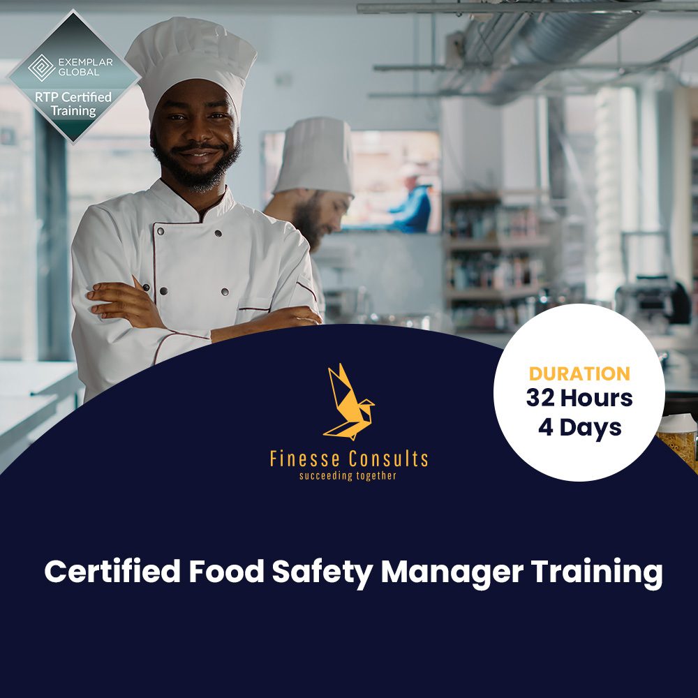 Certified Food Safety Trainer - Finesse Consults