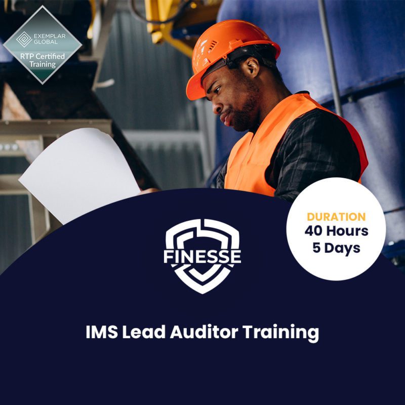 HSE Lead Implementer for ISO 14001 and ISO 45001 - Finesse Consults