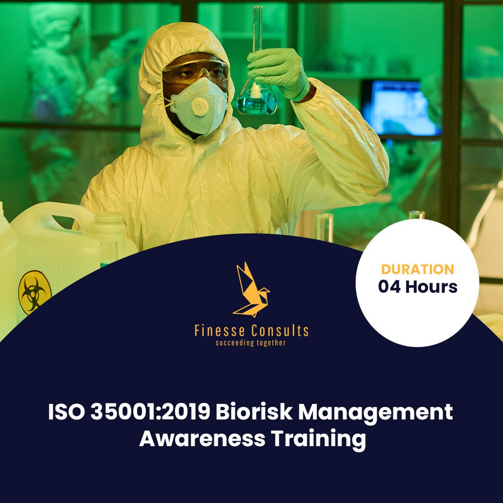 ISO 35001:2019 Biorisk Management Awareness Training - Finesse Consults