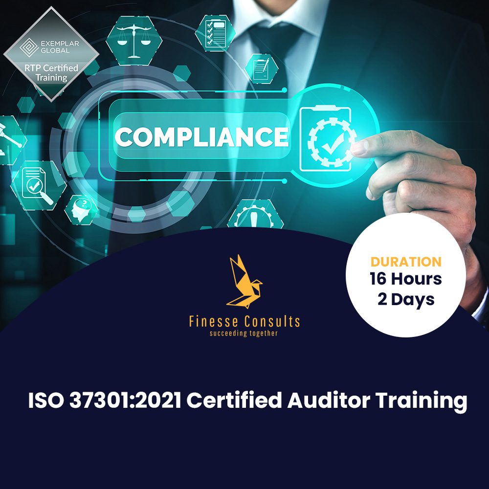 ISO 37301:2021 Certified Auditor Training - Finesse Consults