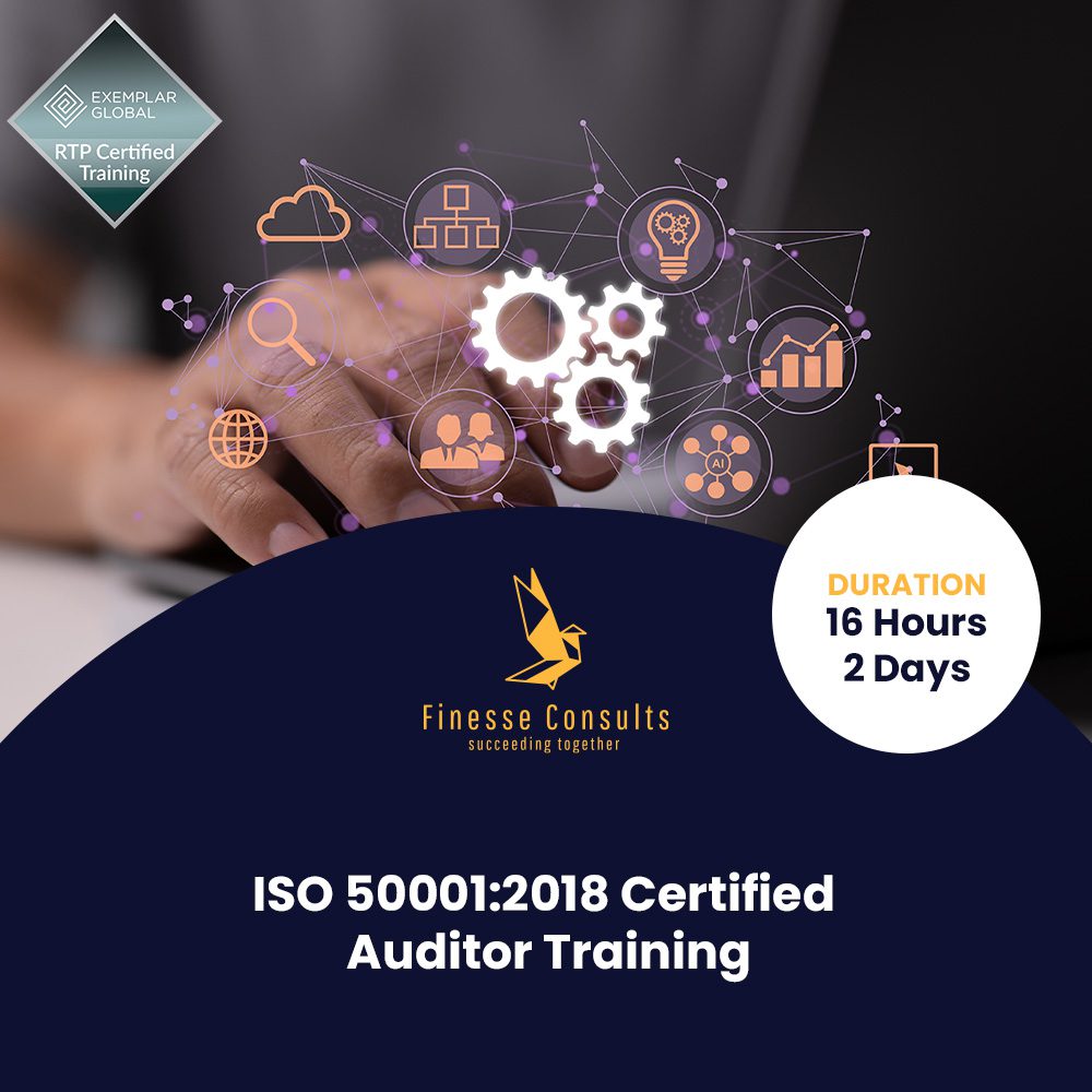 ISO 50001:2018 Certified Auditor Training - Finesse Consults