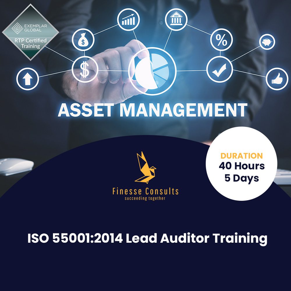 ISO 55001:2014 Lead Auditor Training - Finesse Consults