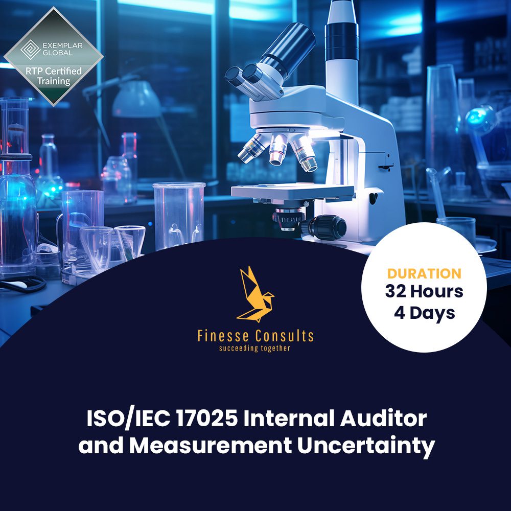 ISO/IEC 17025 Internal Auditor and Measurement Uncertainty - Finesse ...