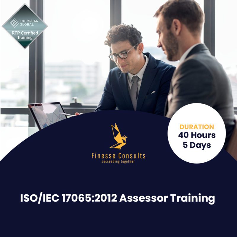 ISO/IEC 17065:2012 Assessor Training - Finesse Consults