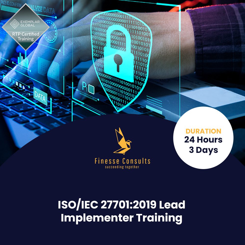 ISO/IEC 27701:2019 Lead Implementer Training - Finesse Consults