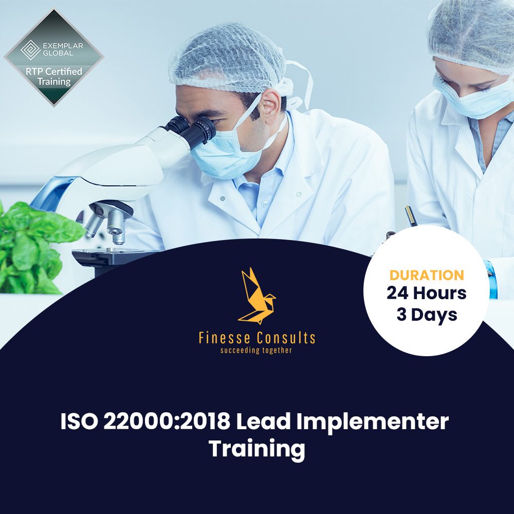 ISO 22000:2018 Lead Implementer Training - Finesse Consults